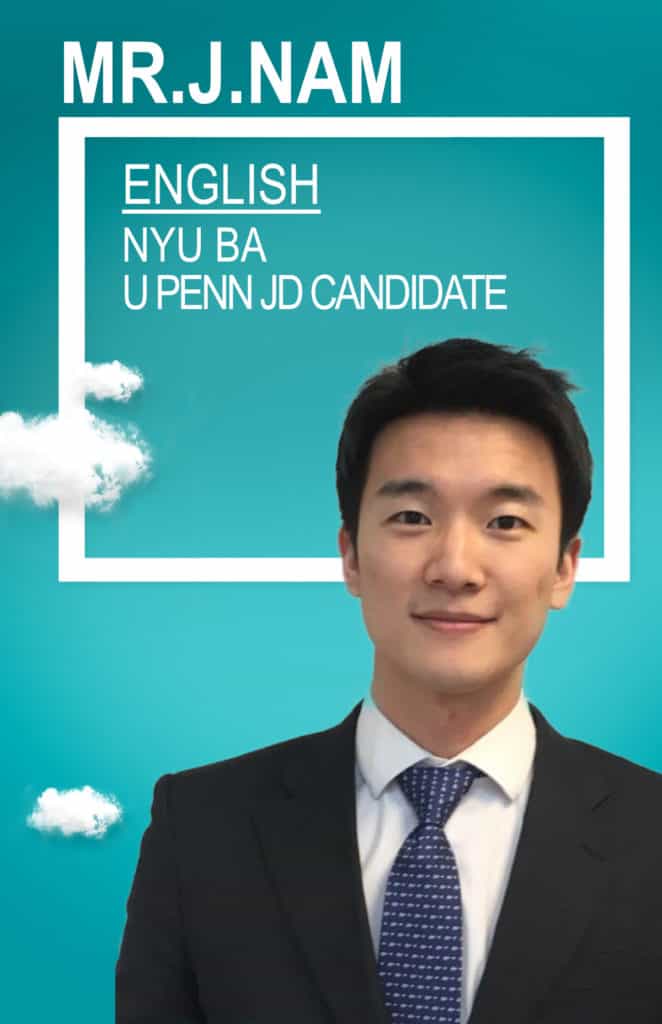 Mr. J. Nam | INTO Prep